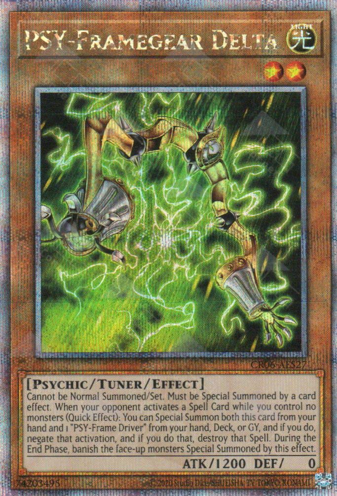 CR06-AES27 PSY-Framegear Delta (QCSR) – TCG Corner