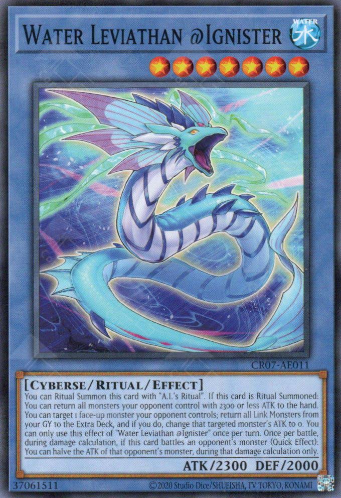 CR07-AE011 Water Leviathan @Ignister (N) – TCG Corner