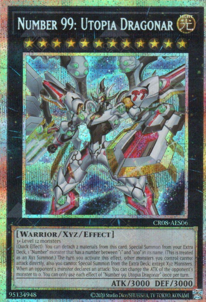 CR08-AES06 Number 99: Utopia Dragonar (PSER) – TCG Corner