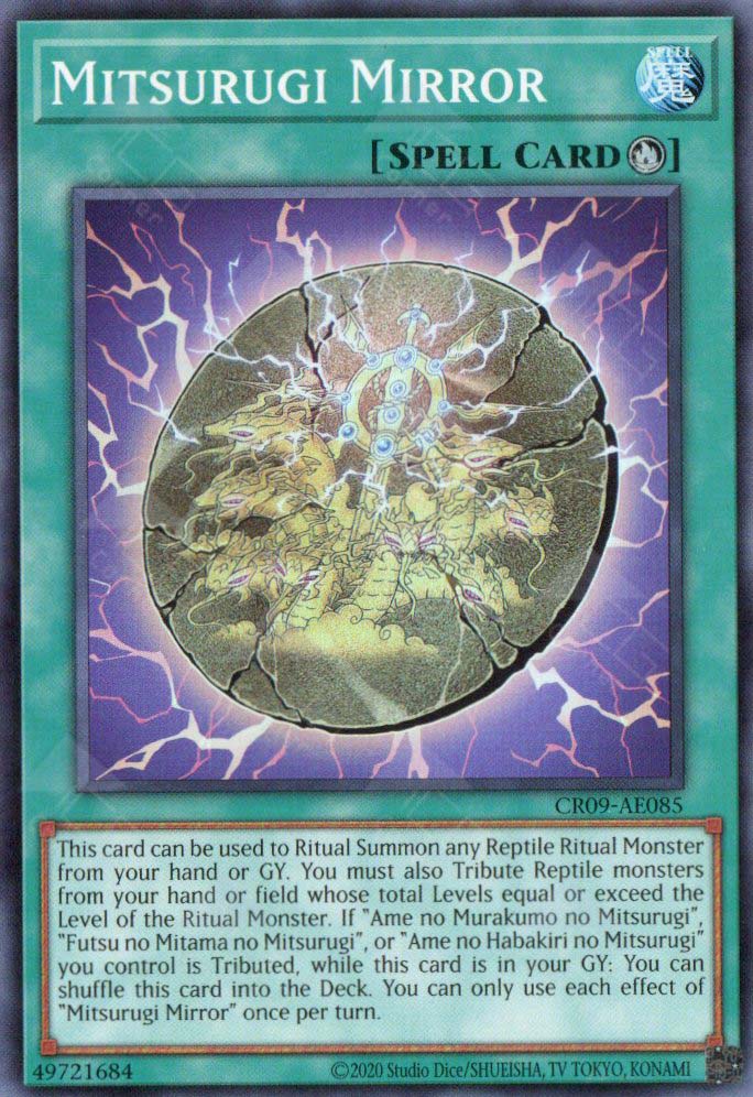 CR09-AE085 Mitsurugi Mirror (SR) – TCG Corner