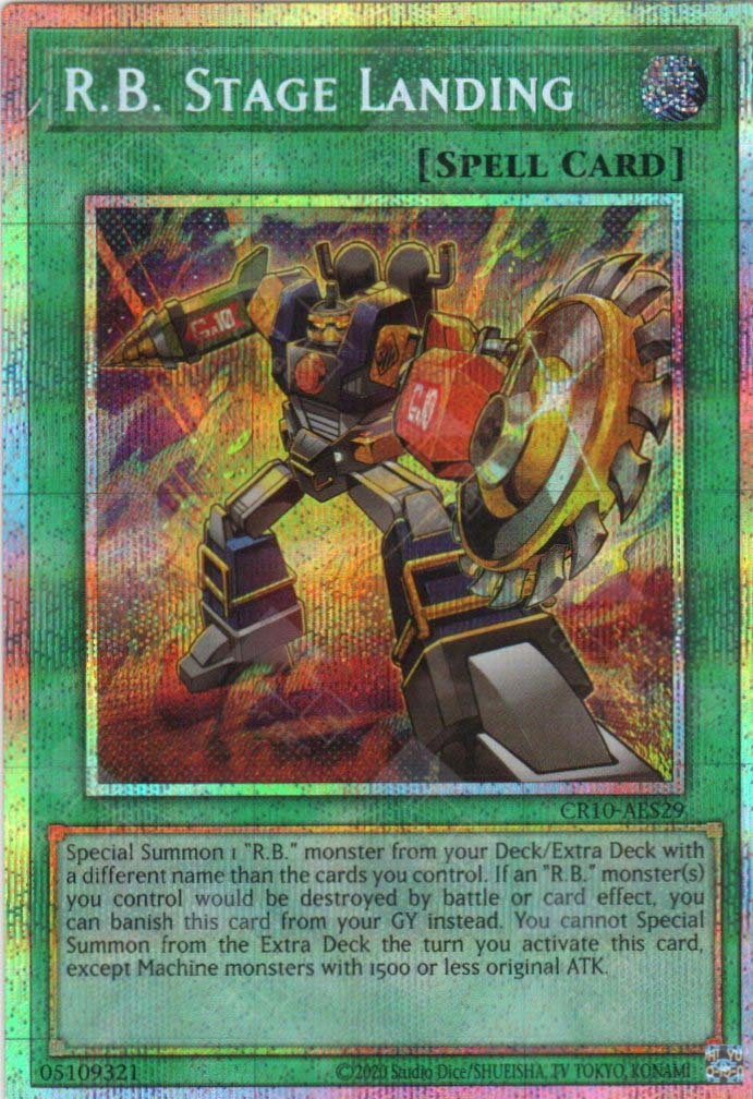 CR10-AES29 R.B. Stage Landing (PSER) – TCG Corner