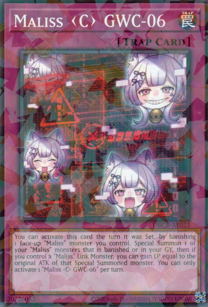 DBCB-AE023 Maliss GWC-06 (P-N) – TCG Corner