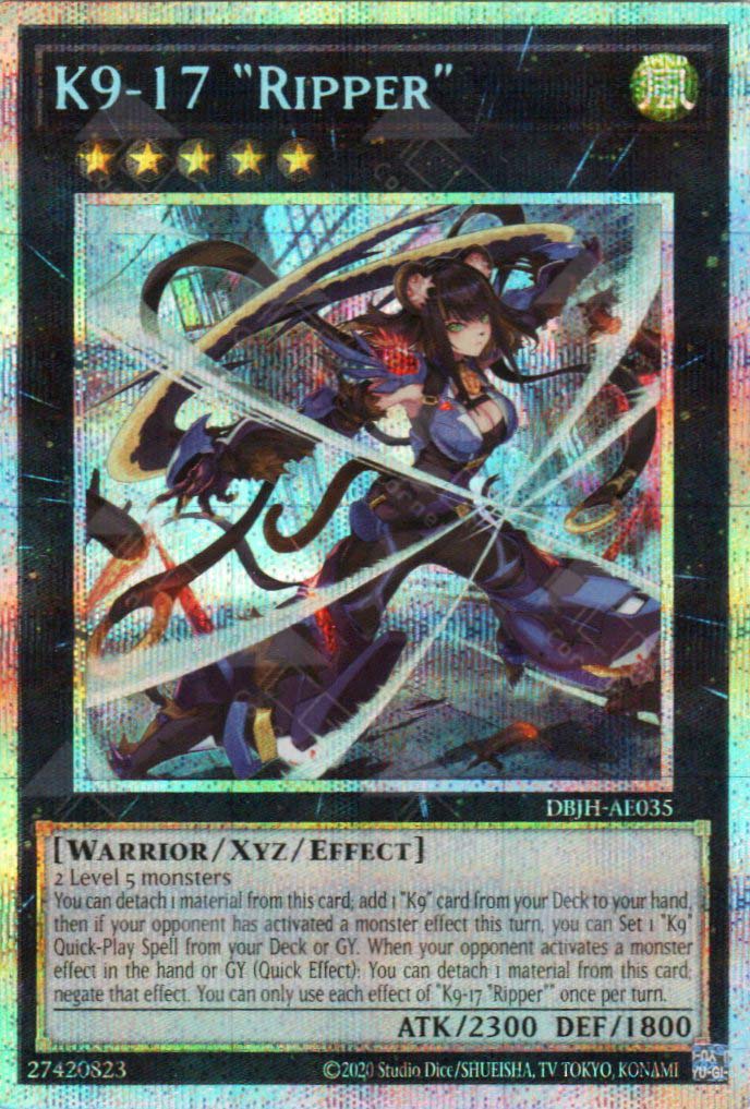 DBJH-AE035 K9-17 "Ripper" (PSER) (Status B) – TCG Corner