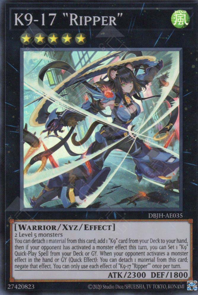 DBJH-AE035 K9-17 "Ripper" (SR) – TCG Corner