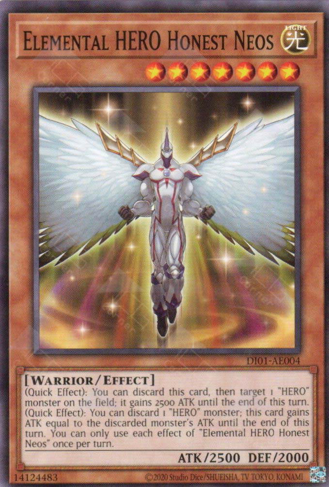 DI01-AE004 Elemental HERO Honest Neos (N) – TCG Corner