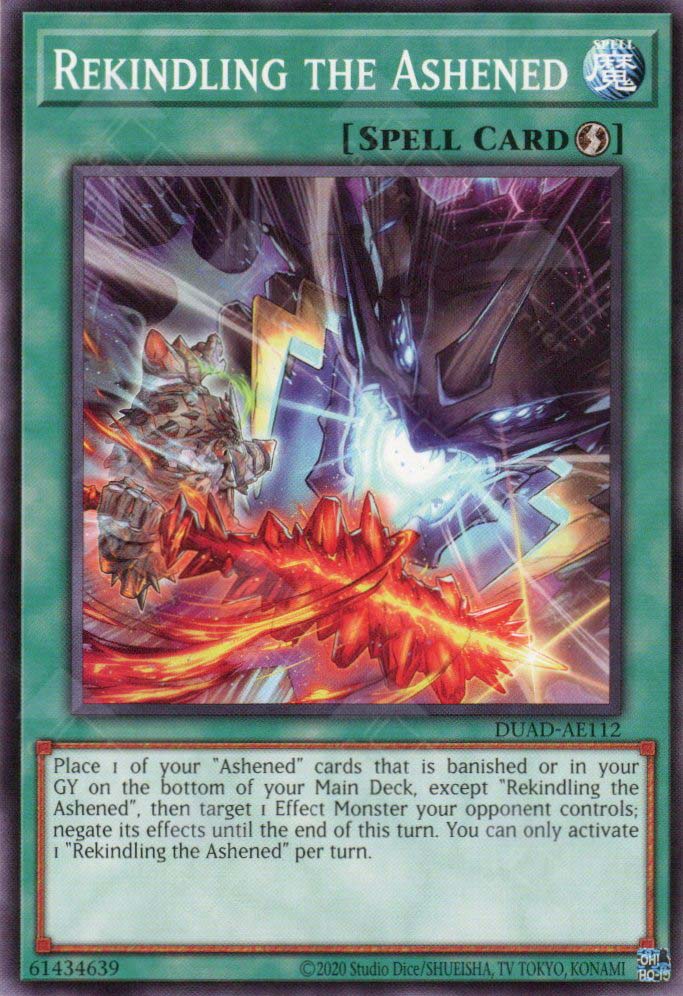 DUAD-AE112 Rekindling the Ashened (N) – TCG Corner