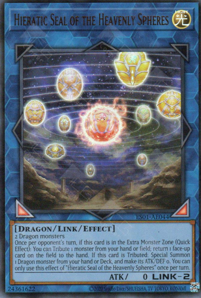ES01-AE044 Hieratic Seal of the Heavenly Spheres (UR) – TCG Corner