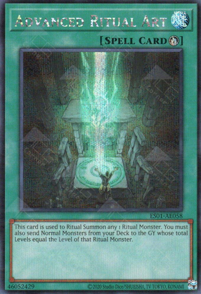 ES01-AE058 Advanced Ritual Art (SER) – TCG Corner