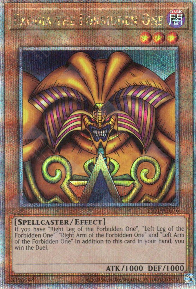 ES01-AE076 Exodia the Forbidden One (QCSR) – TCG Corner