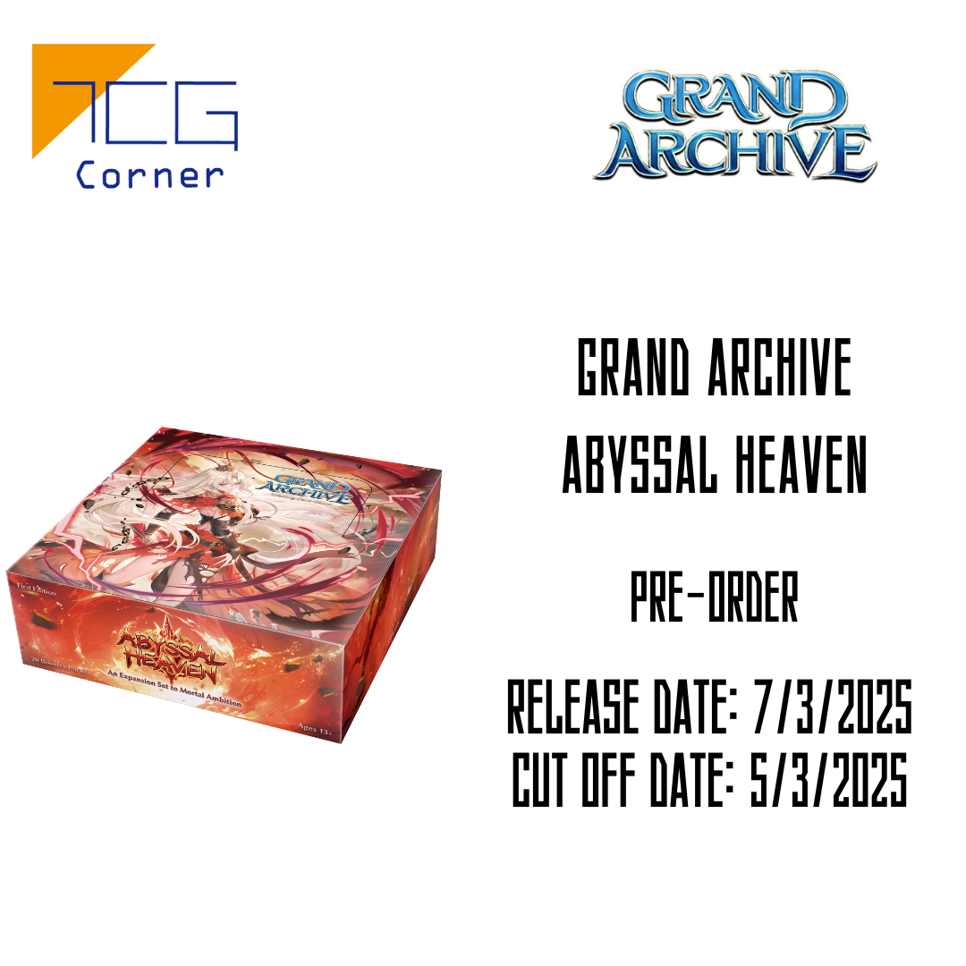 Grand Archive Abyssal Heaven 1st Edition booster Pre-order – TCG Corner