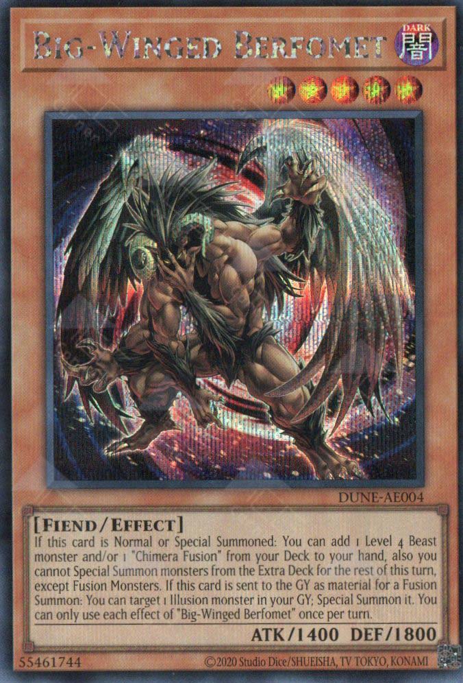 DUNE-AE004 Big-Winged Berfomet (SER) – TCG Corner