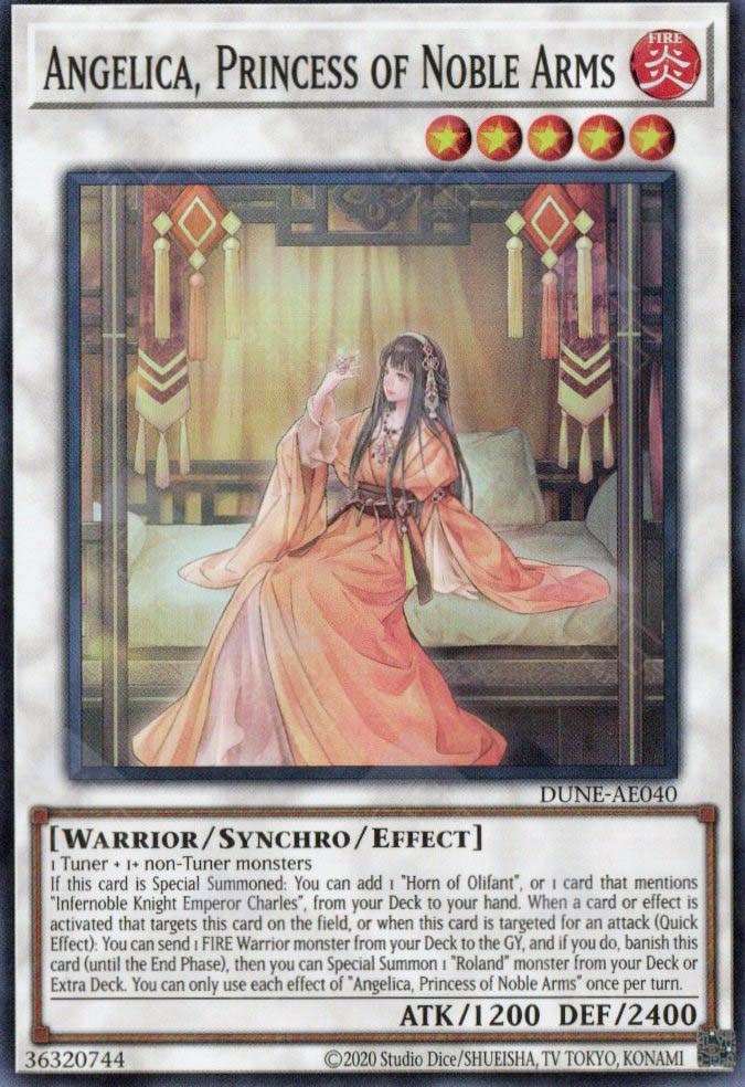 DUNE-AE040 Angelica, Princess of Noble Arms (SR) – TCG Corner