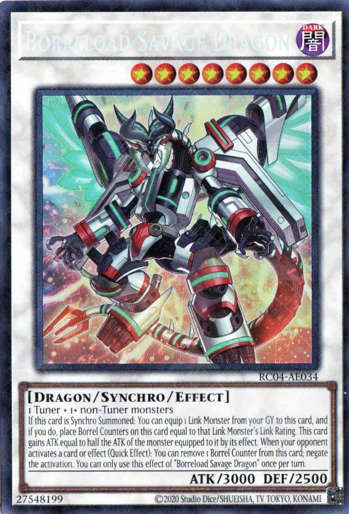 RC04-AE034 Borreload Savage Dragon (CR) – TCG Corner