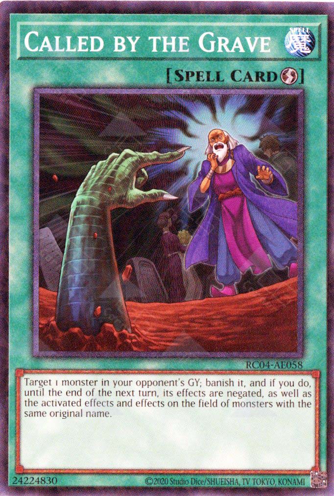 RC04-AE058 Called by the Grave (CR) – TCG Corner