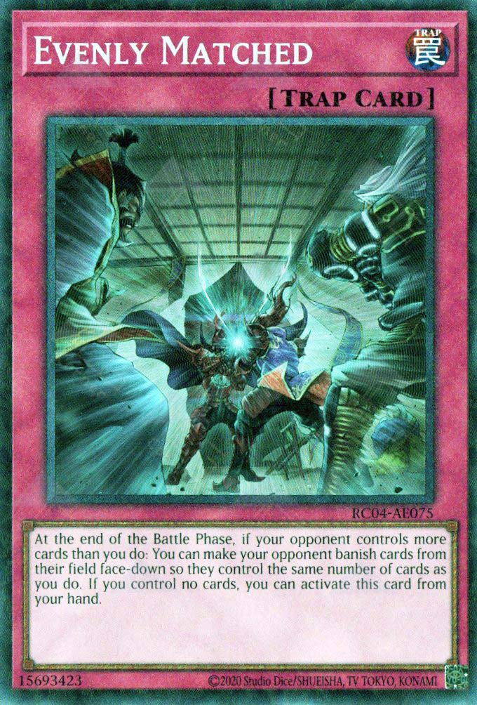 RC04-AE075 Evenly Matched (CR) – TCG Corner