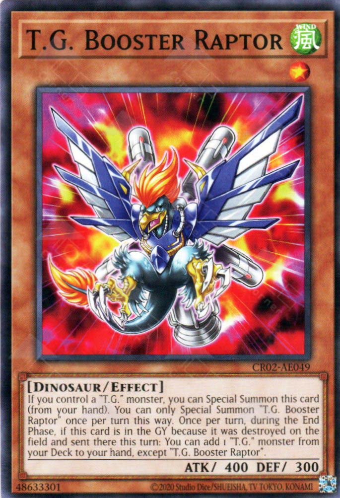 CR02-AE049 T.G. Booster Raptor(N) – TCG Corner