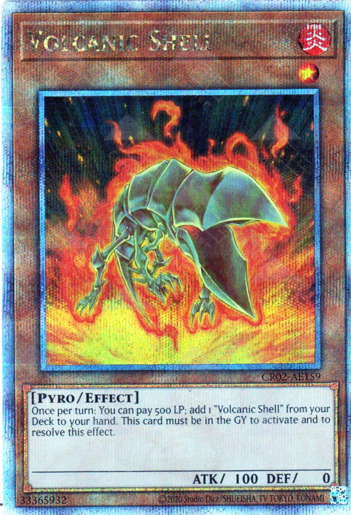 CR02-AE159 Volcanic Shell (QCSR) – TCG Corner