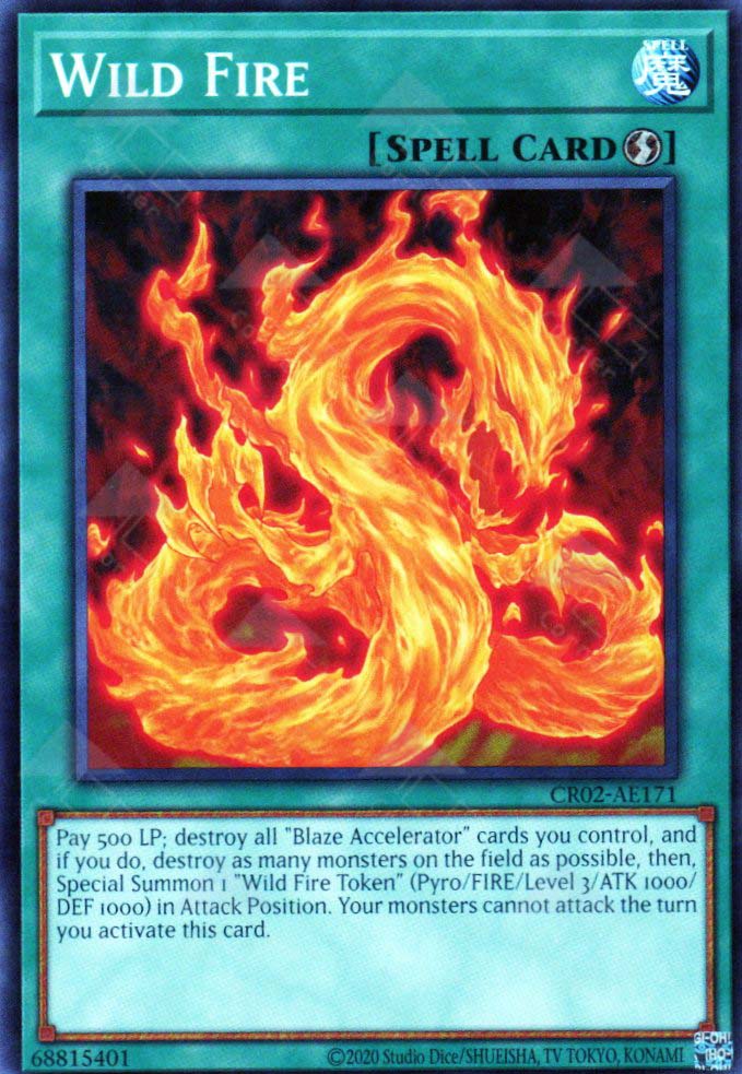 CR02-AE171 Wild Fire (N) – TCG Corner