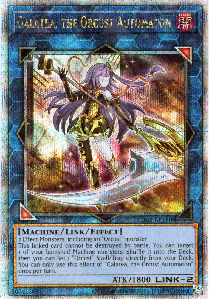 CR02-AE180 Galatea, the Orcust Automaton (QCSR) – TCG Corner