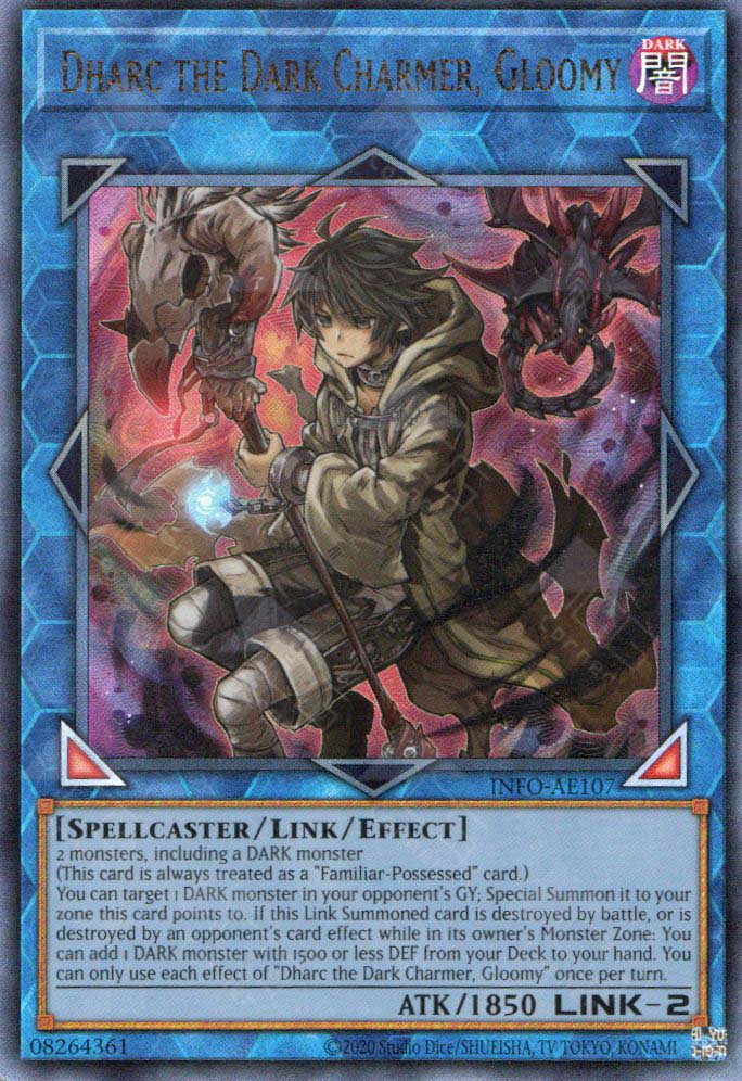 INFO-AE107 Dharc the Dark Charmer, Gloomy (UL) – TCG Corner