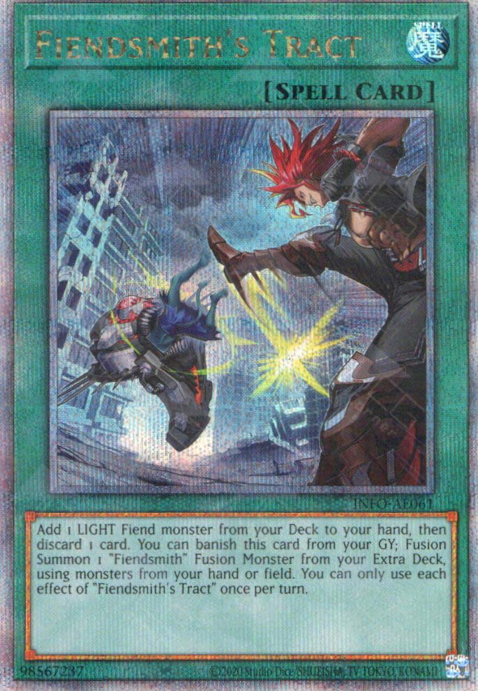 INFO-AE061 Fiendsmith's Tract (QCSR) (Status B) – TCG Corner