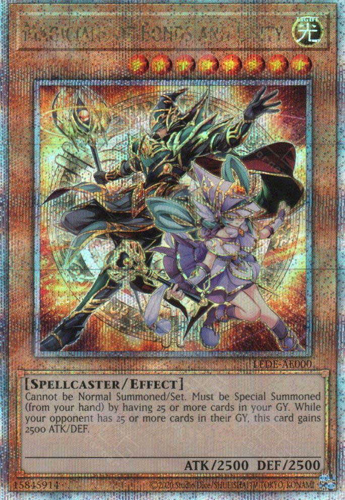 LEDE-AE000 Magicians of Bonds and Unity (QCSR) – TCG Corner
