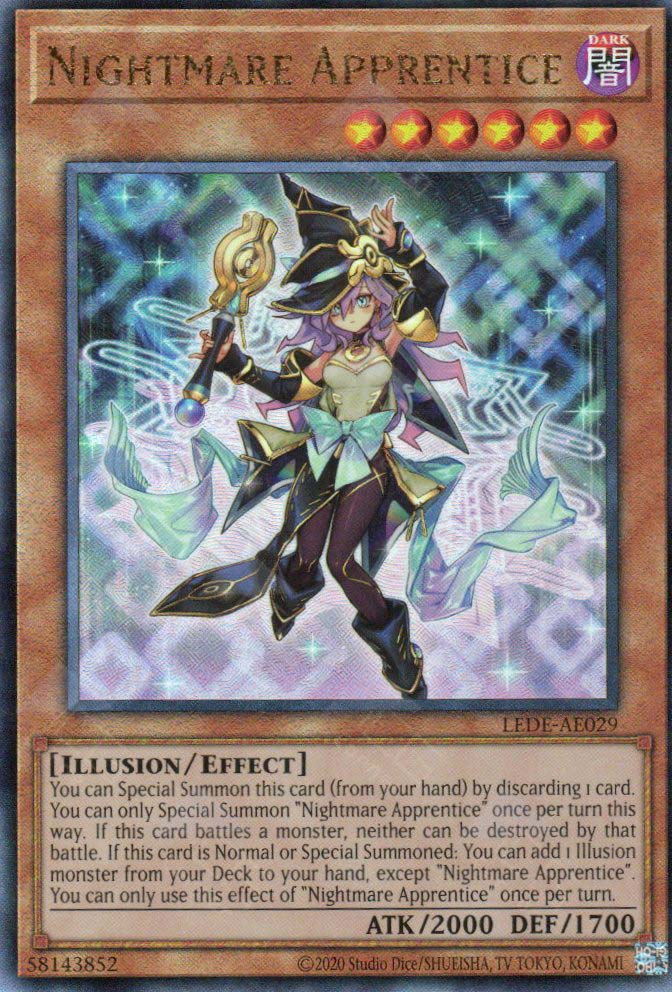 LEDE-AE029 Nightmare Apprentice (UL) – TCG Corner