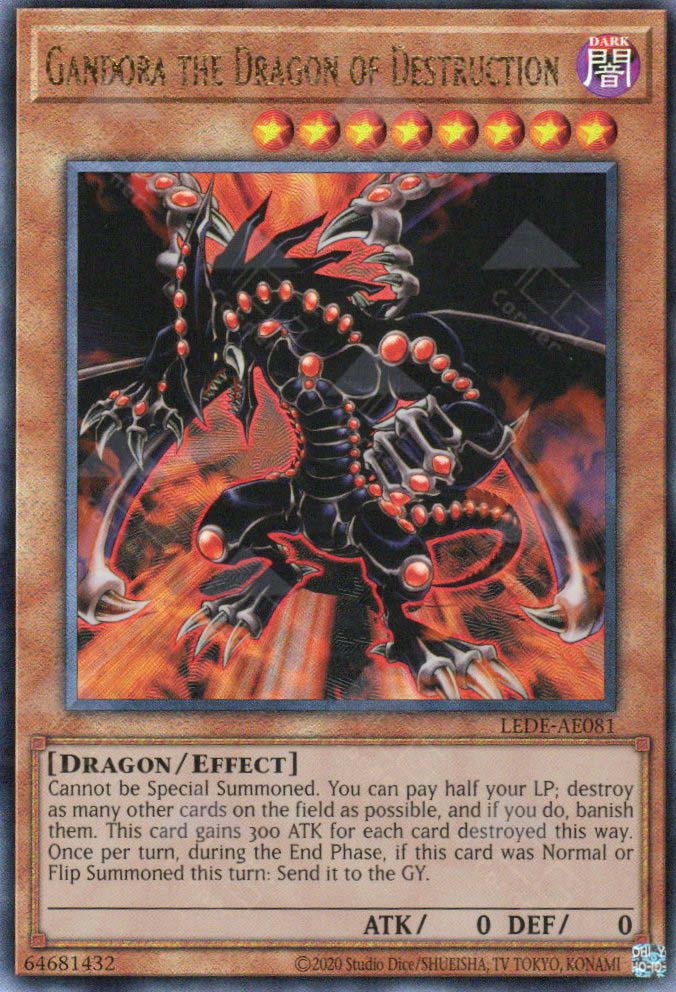 LEDE-AE081 Gandora the Dragon of Destruction (UL) – TCG Corner