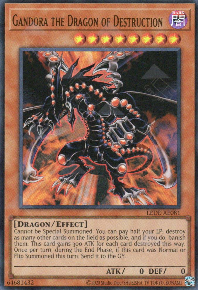 LEDE-AE081 Gandora the Dragon of Destruction (UR) – TCG Corner