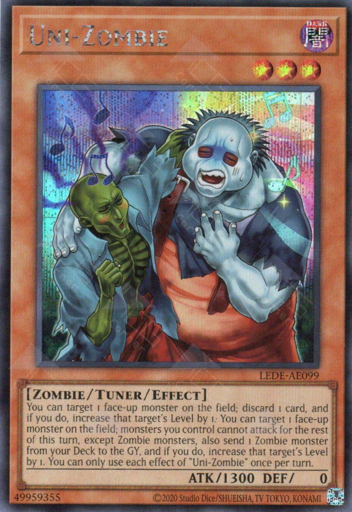 LEDE-AE099 Uni-Zombie (SER) – TCG Corner