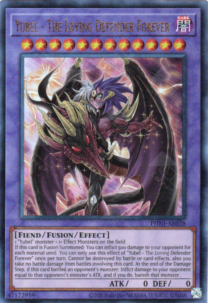 PHNI-AE038 Yubel - The Loving Defender Forever (UL) – TCG Corner