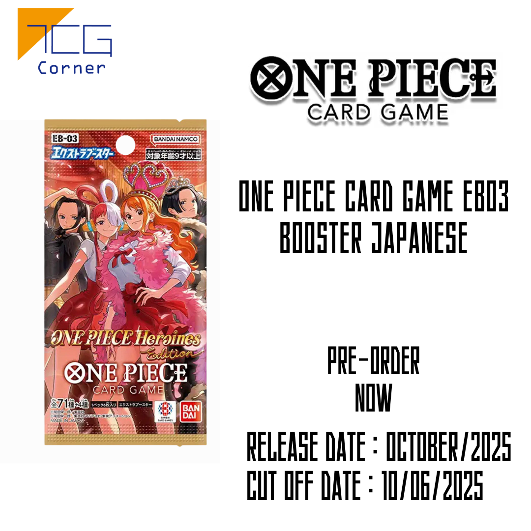 One Piece Card Game EB03 Booster Japanese Pre-Order – TCG Corner