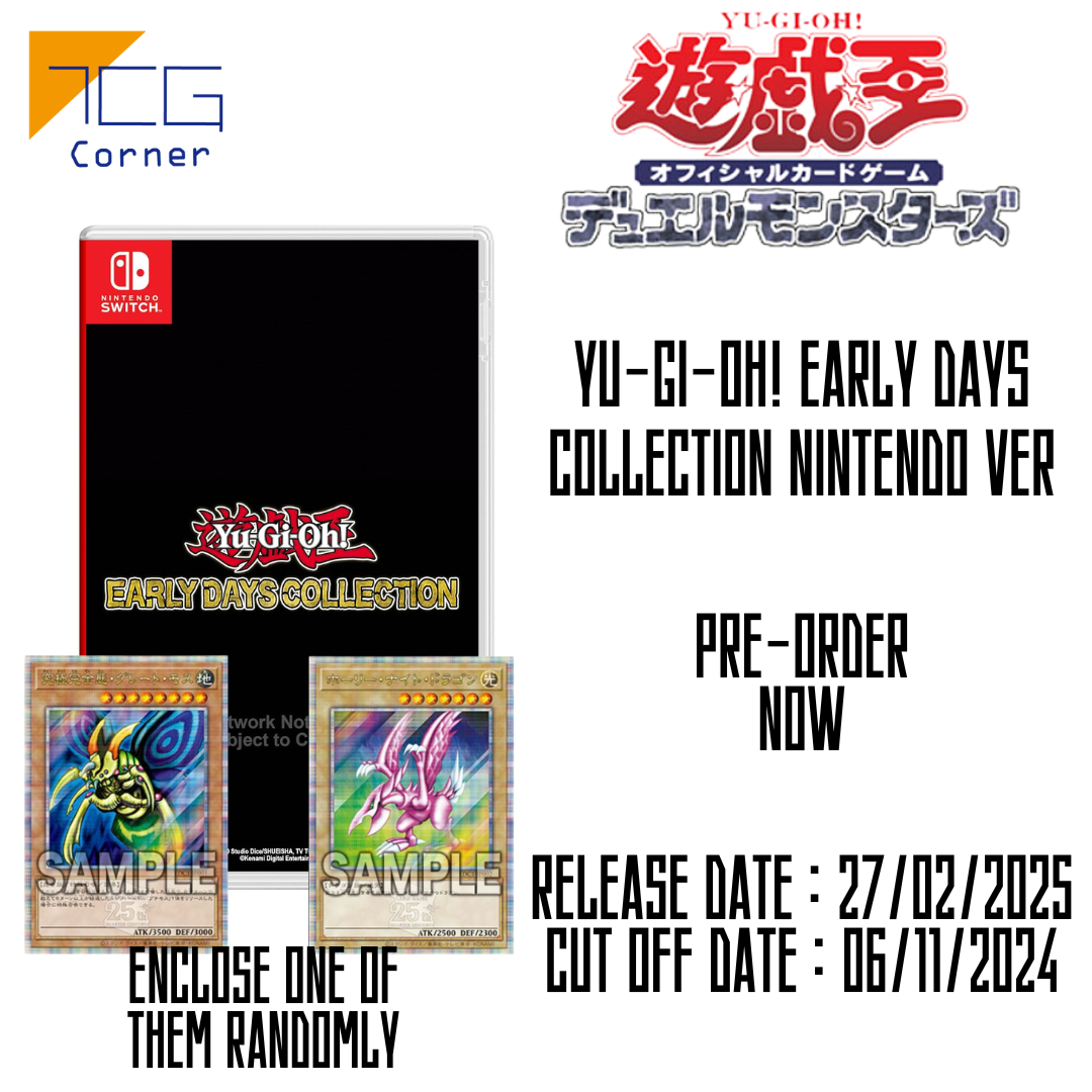 YU-GI-OH! EARLY DAYS COLLECTION Nintendo Ver Pre-Order – TCG Corner