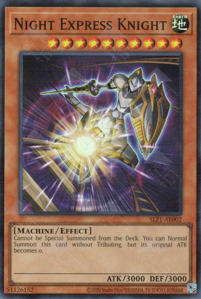 SLF1-AE002 Night Express Knight (SR) – TCG Corner
