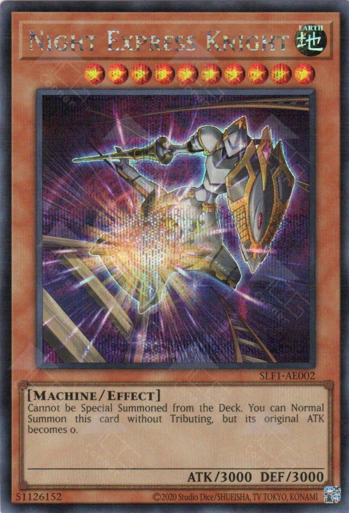SLF1-AE002 Night Express Knight (SER) – TCG Corner