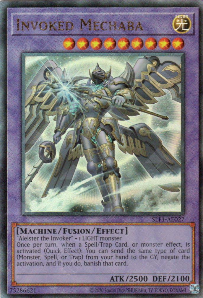 SLF1-AE027 Invoked Mechaba (UL) (Alternate Art) – TCG Corner