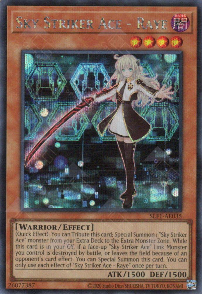 SLF1-AE035 Sky Striker Ace - Raye (SER) – TCG Corner