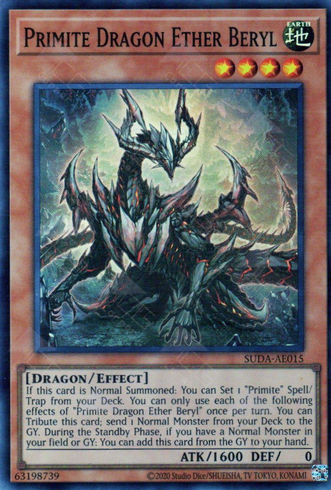 Suda-AE015 Primite Dragon Ether Beryl (SR) – TCG Corner