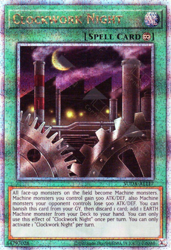 Suda-AE117 Clockwork Night (QCSR) – TCG Corner