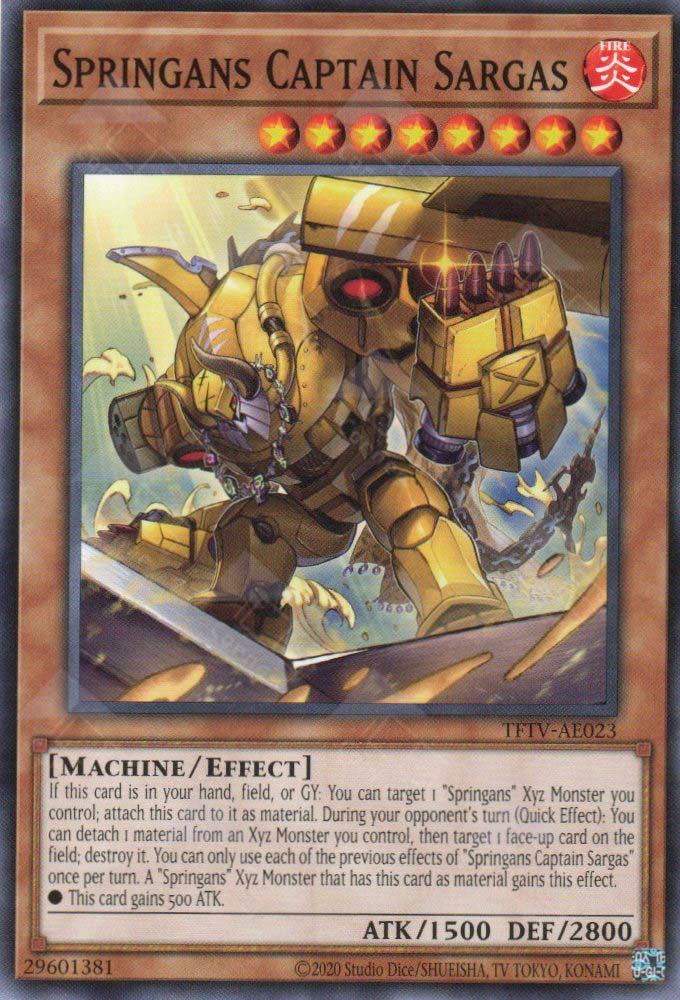 TFTV-AE023 Springans Captain Sargas (N) – TCG Corner