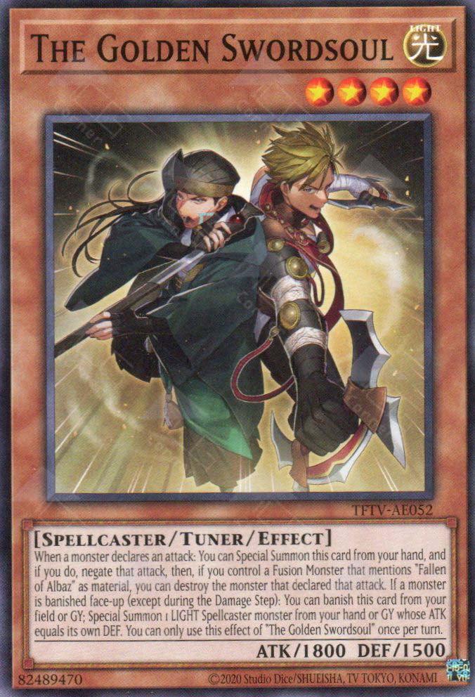 TFTV-AE052 The Golden Swordsoul (N) – TCG Corner