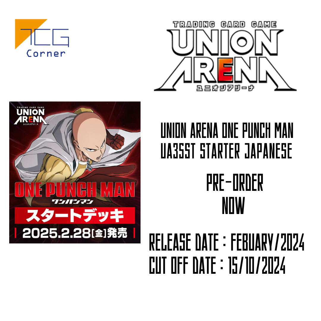 Union Arena One Punch Man UA35ST Japanese Pre-Order – TCG Corner