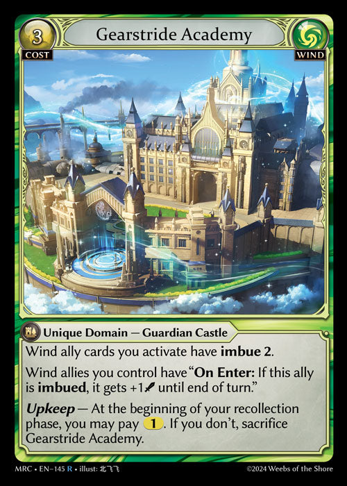 MRC-145 Gearstride Academy (Rare) – TCG Corner
