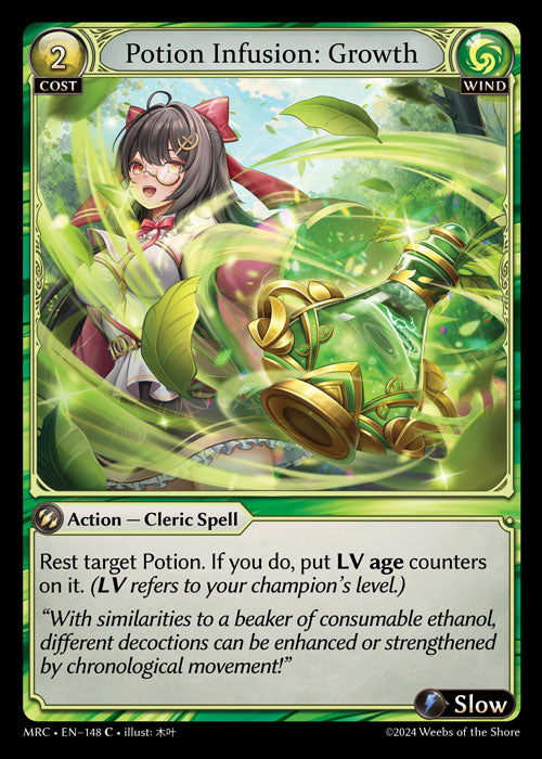 MRC-148 Potion Infusion: Growth (Common) – TCG Corner