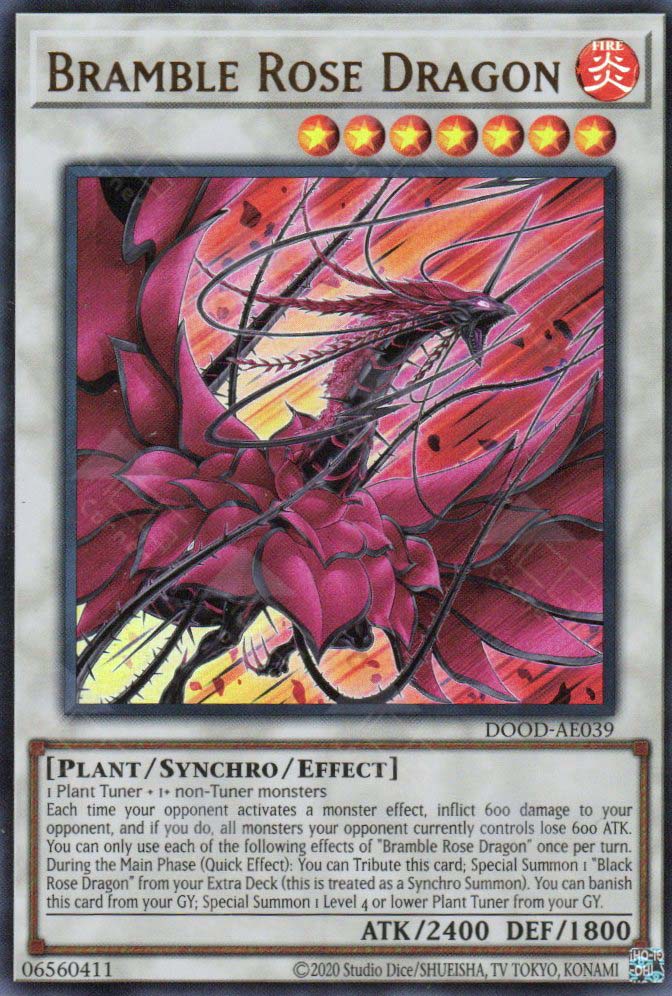 DOOD-AE039 Bramble Rose Dragon (UR) – TCG Corner