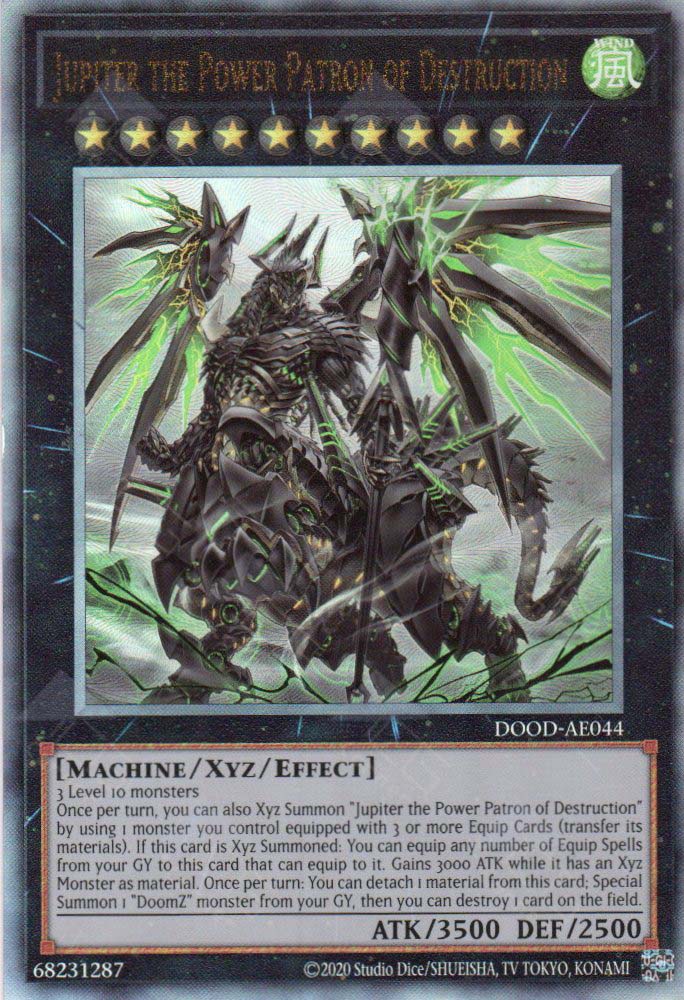DOOD-AE044 Jupiter the Power Patron of Destruction (UL) – TCG Corner