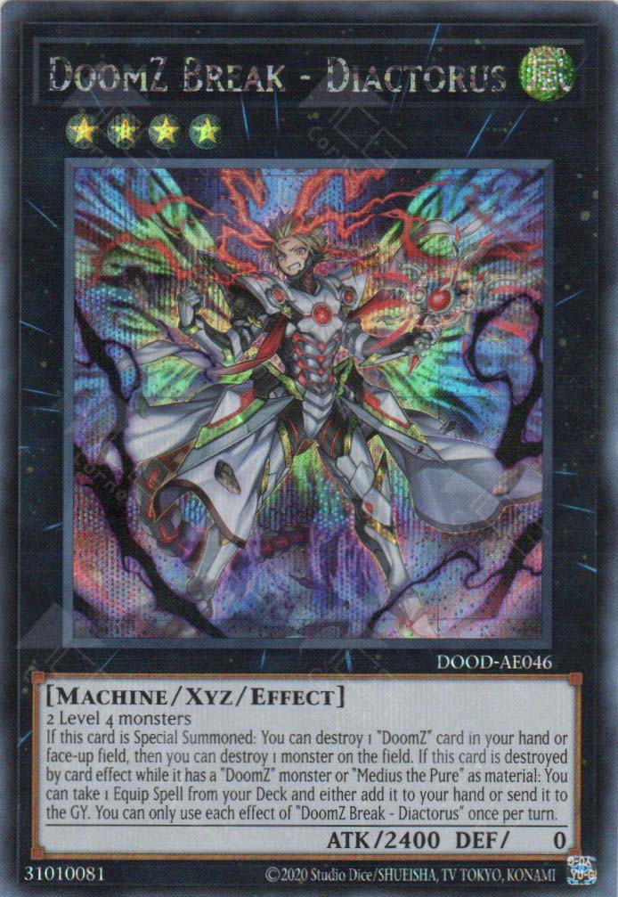 DOOD-AE046 DoomZ Break - Diactorus (SER) – TCG Corner