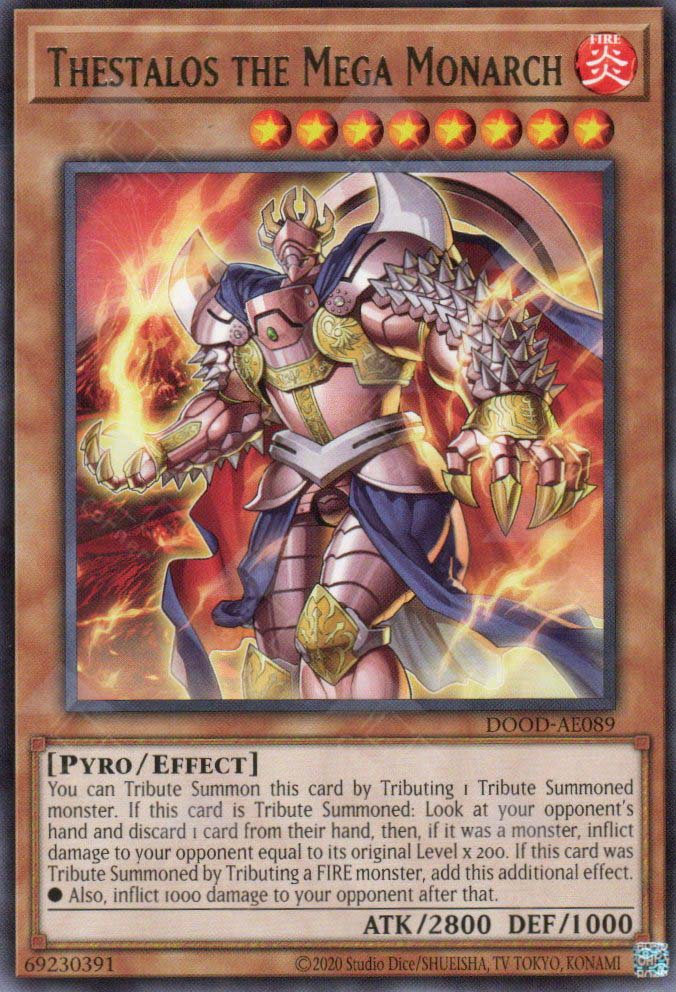 DOOD-AE089 Thestalos the Mega Monarch (R) – TCG Corner