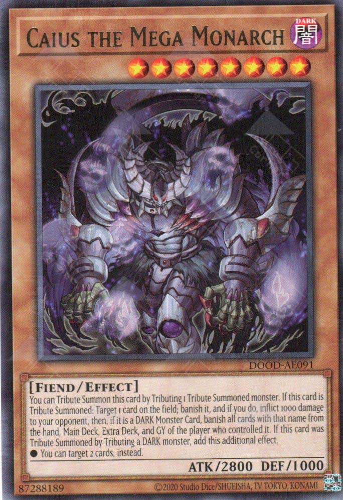 DOOD-AE091 Caius the Mega Monarch (R) – TCG Corner