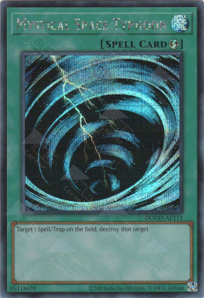 DOOD-AE111 Mystical Space Typhoon (SER) – TCG Corner